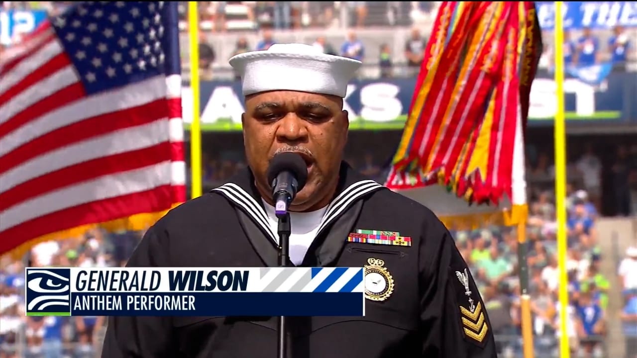 Navy Petty Officer First Class (ret.) Generald Wilson Sings The ...