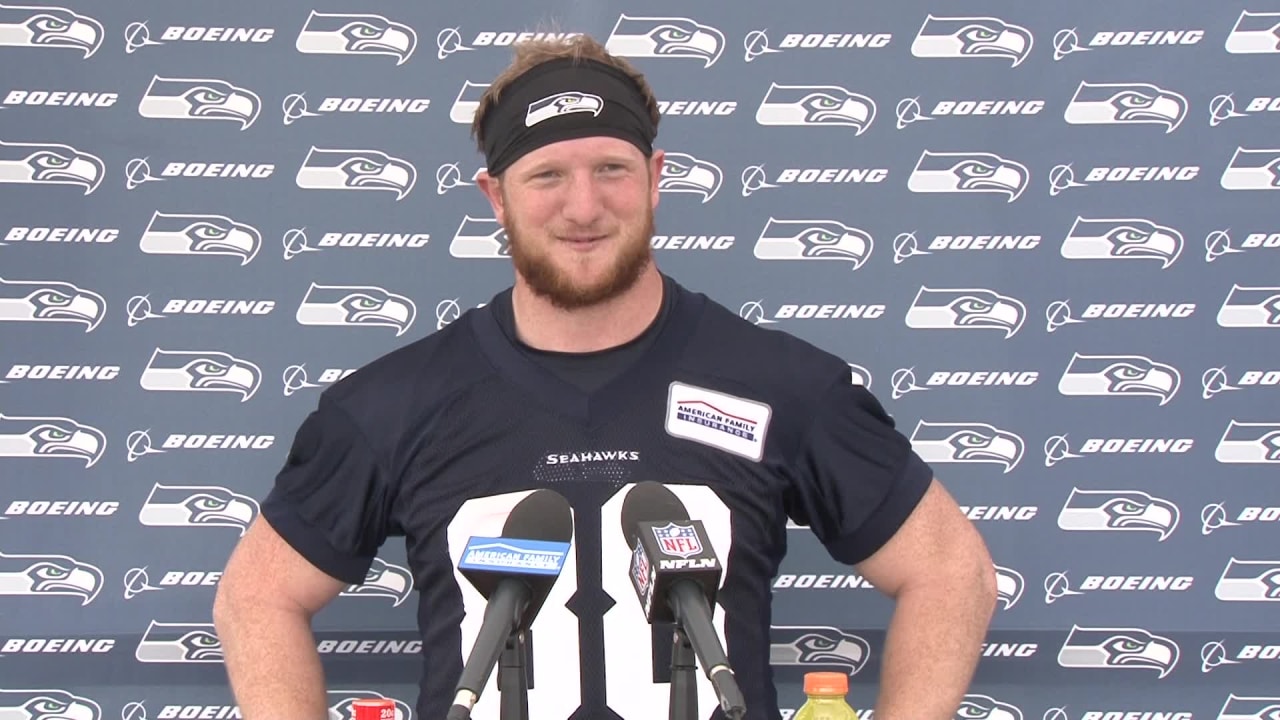 Will Dissly Rookie Minicamp Press Conference