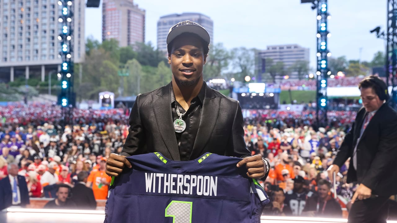 PHOTOS: Behind The Scenes With Seahawks First Rounders Devon Witherspoon & Jaxon Smith-Njigba In ...