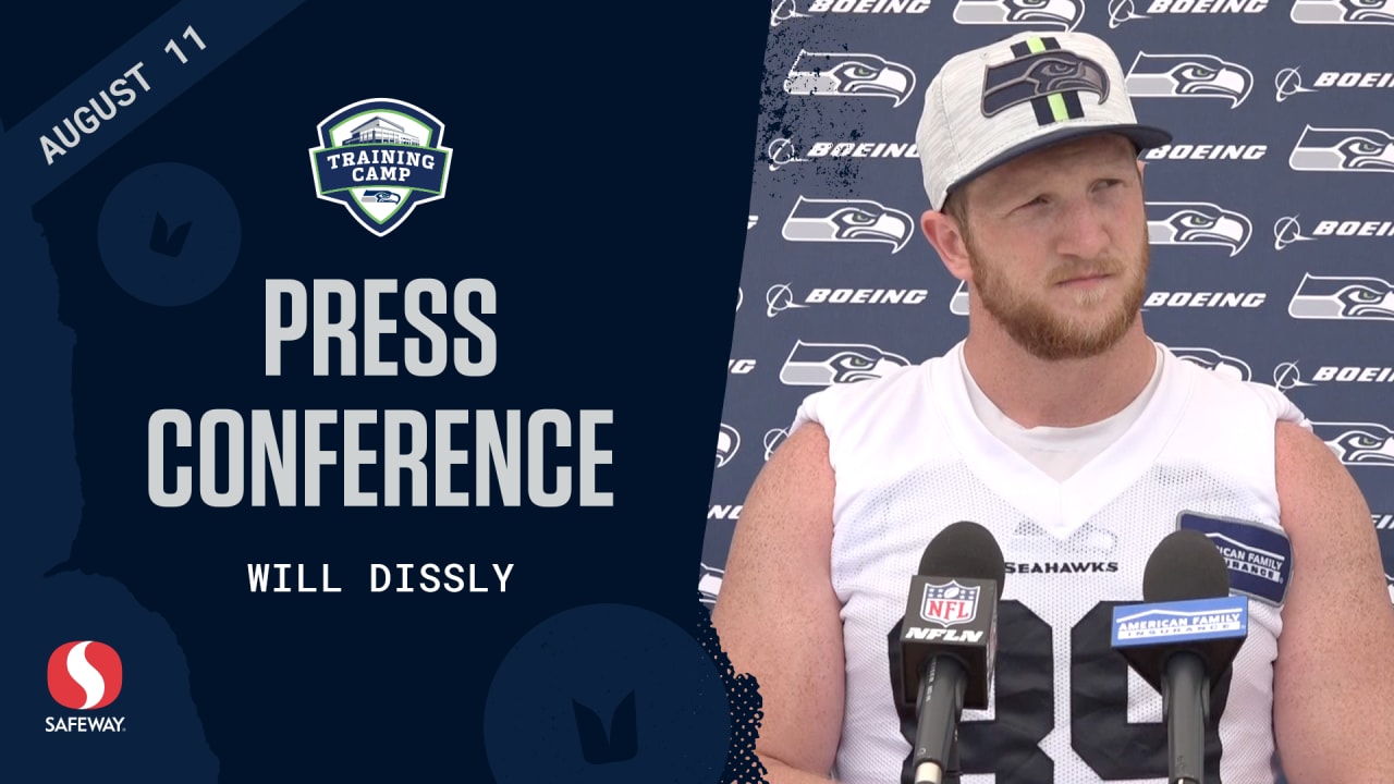 Will Dissly Seahawks Training Camp Press Conference - August 11
