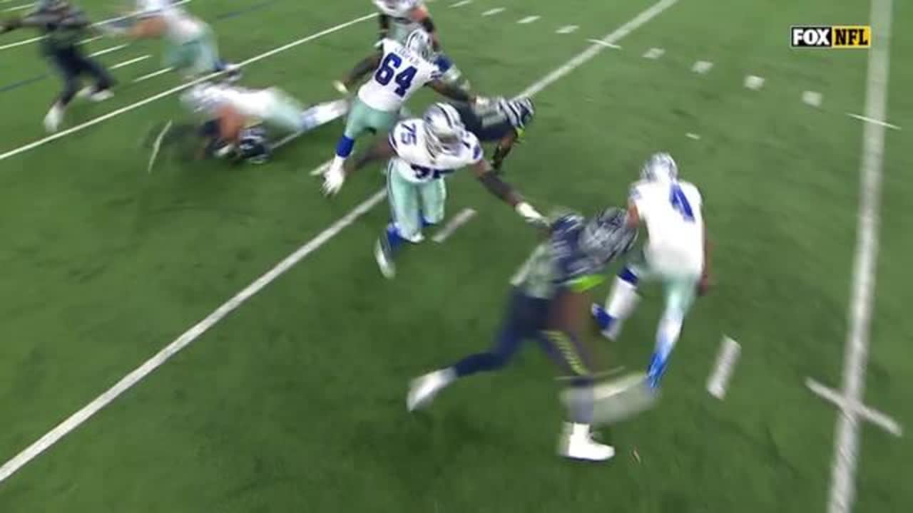 Frank Clark Chases Down Dak Prescott For Huge Second-Down Sack