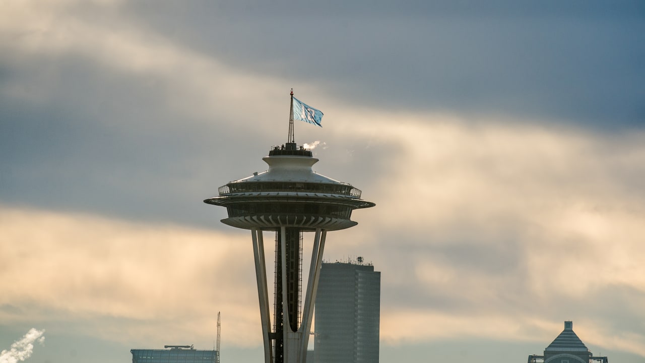 Seahawks Celebrate Historic 2023 Draft With Space Needle Event & EQC ...