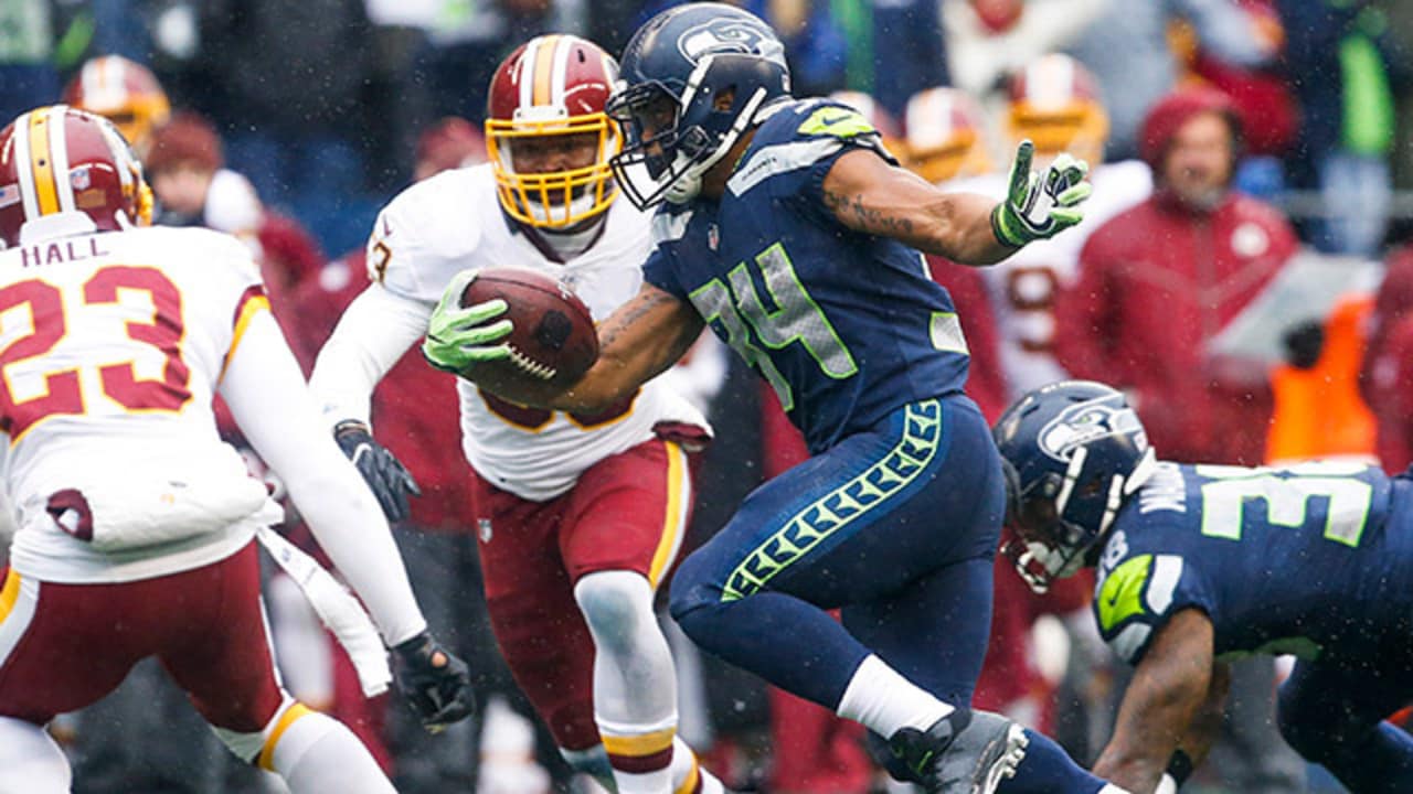 Thomas Rawls Bursts For A First Down