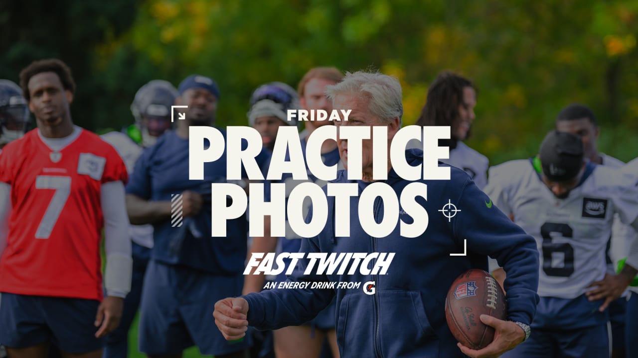 PHOTOS: Seahawks Practice On Friday Afternoon In Advance Of Week 7 Matchup With Cardinals