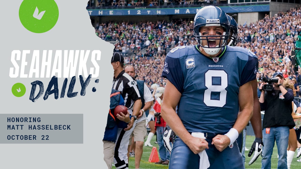 Seahawks Daily: Honoring Matt Hasselbeck Seahawks Daily: Honoring Matt Hasselbeck