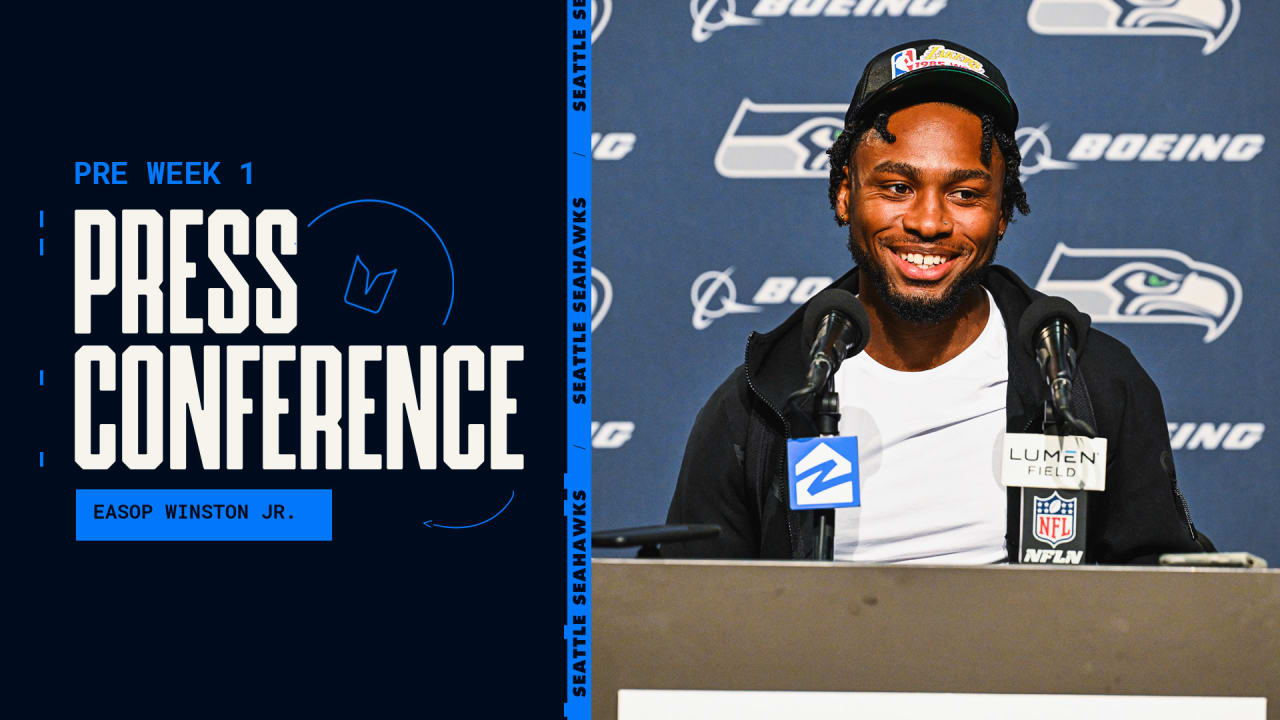 Easop Winston Jr. Postgame Press Conference - Preseason Week 1