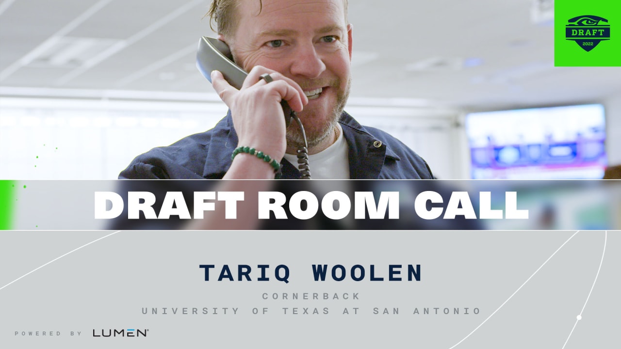 2022 NFL Draft Seahawks' Draft Pick Tariq Woolen Gets His Call From The ...