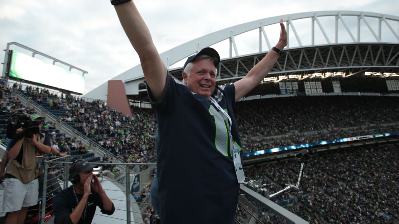 PHOTOS: Seahawks 12 Flag Raiser: Mike McClaughry