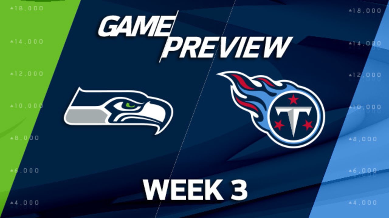 Week 3 Playbook Preview: Seahawks at Titans