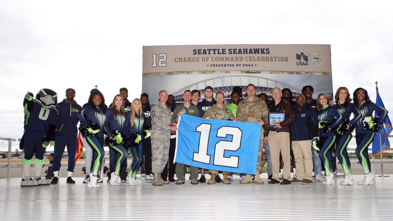 Seahawks, USAA Honor Military In Annual 'Change of Command' Ceremony