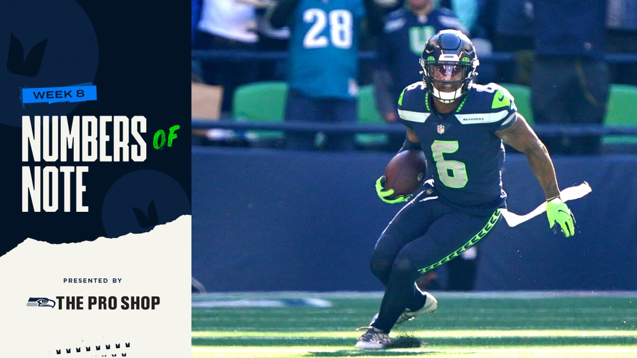 12 Numbers Of Note From The Seahawks’ Week 8 Win Over The Jaguars
