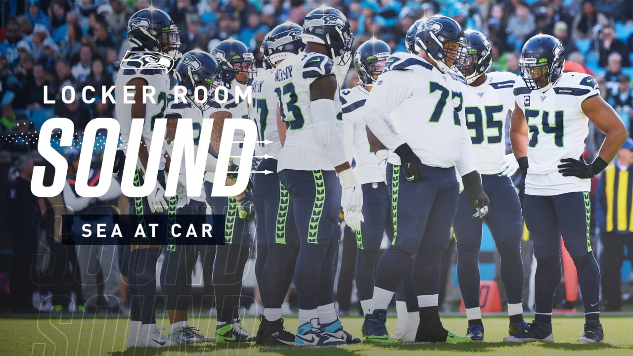 Locker Room Sound at Panthers: Seahawks React To Best Road Game Record ...