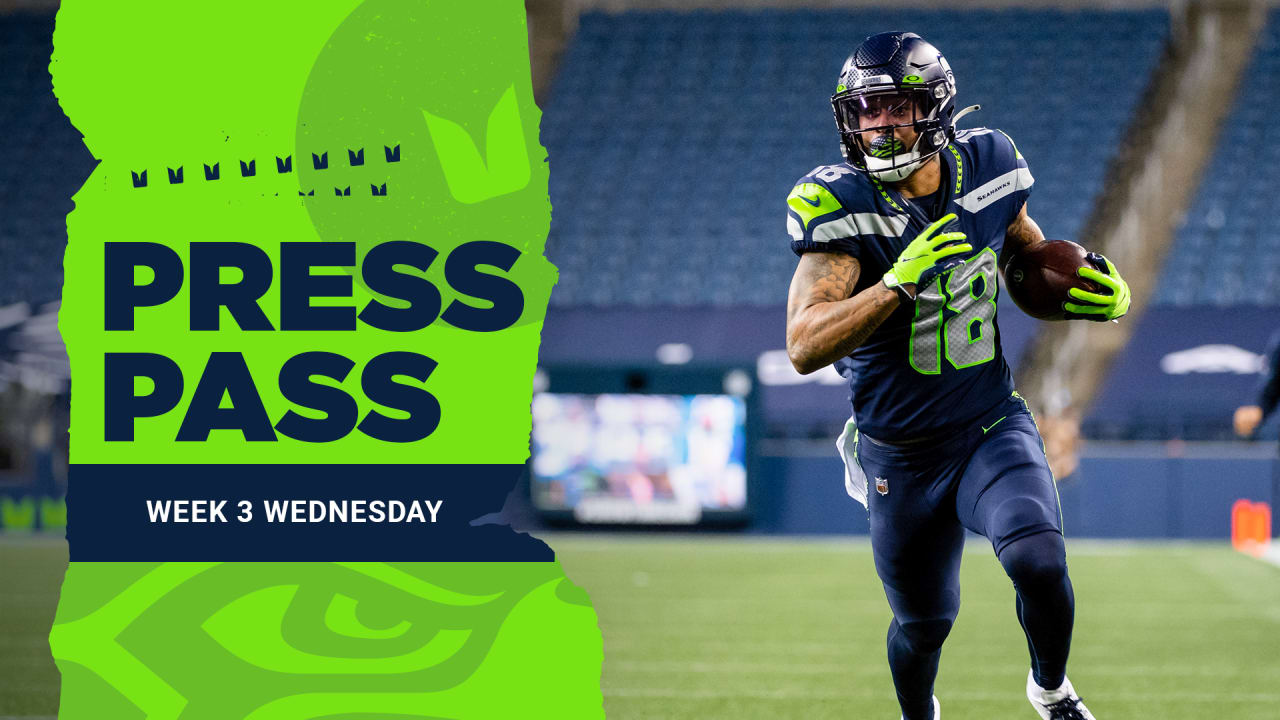 Seahawks 2020 Press Pass - Week 3 Wednesday