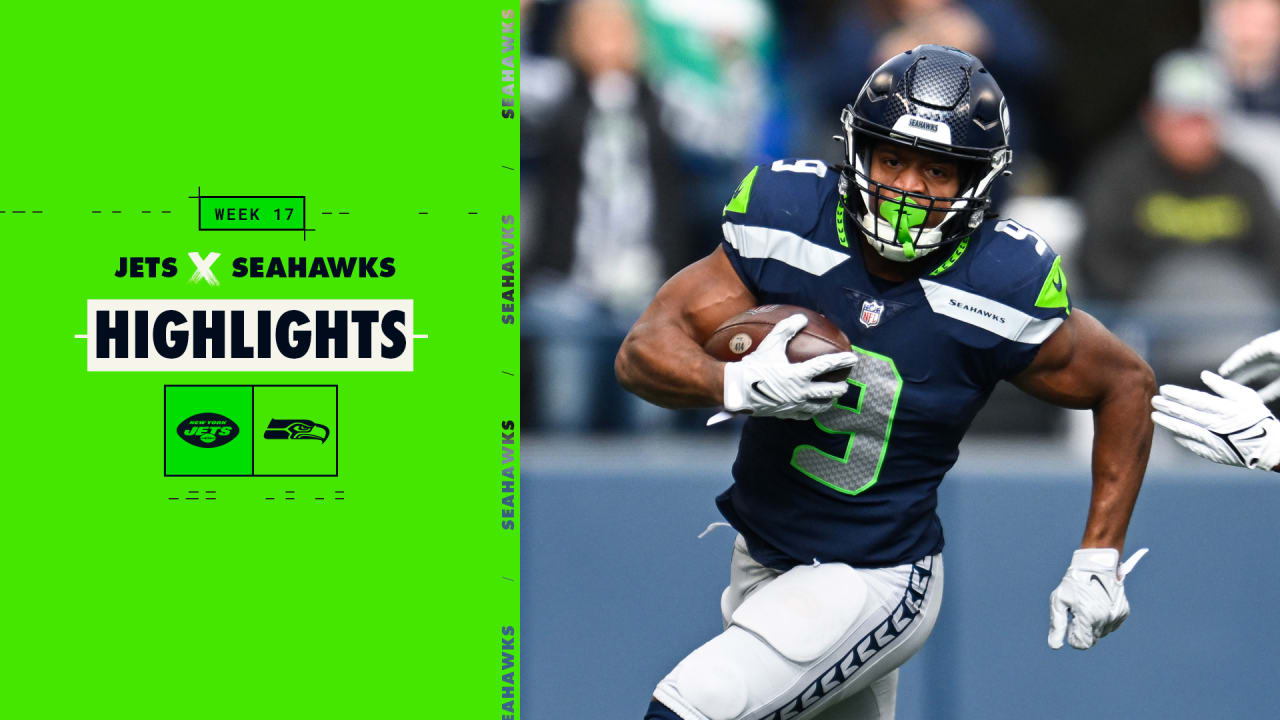 2022 Week 17 Seahawks vs. Jets Kenneth Walker III Highlights