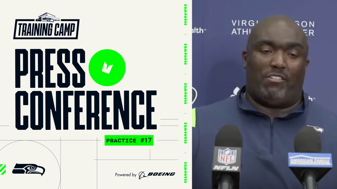 Clint Hurtt Press Conference Training Camp Practice #17