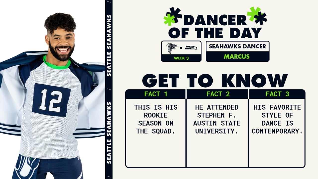 PHOTOS: Seahawks Dancer Of The Day - Marcus
