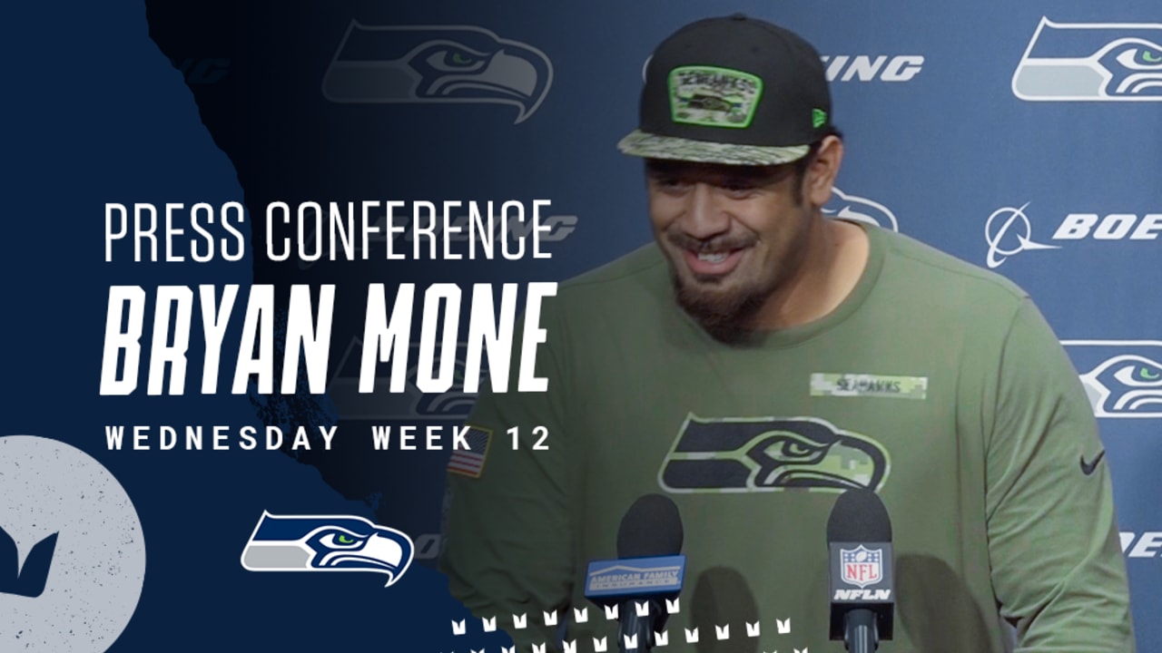 Bryan Mone Seahawks Wednesday Press Conference - November 24