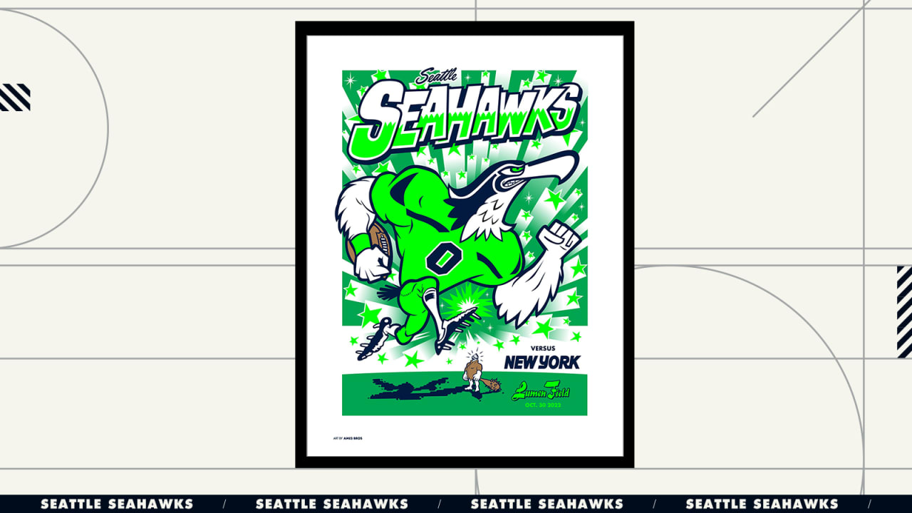 Seahawks Gameday Poster Series: The Art of Coby Schultz