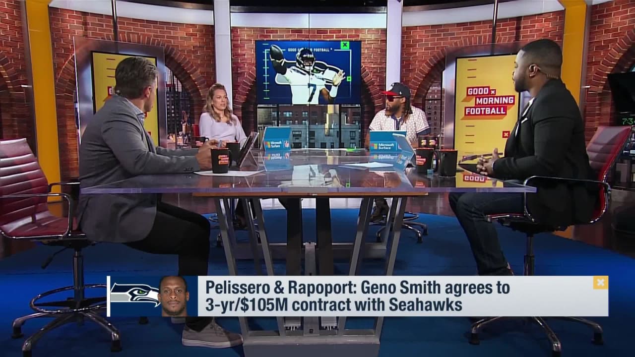 'GMFB' Reacts To QB Geno Smith And Seahawks Agreeing To New 3-Year Contract
