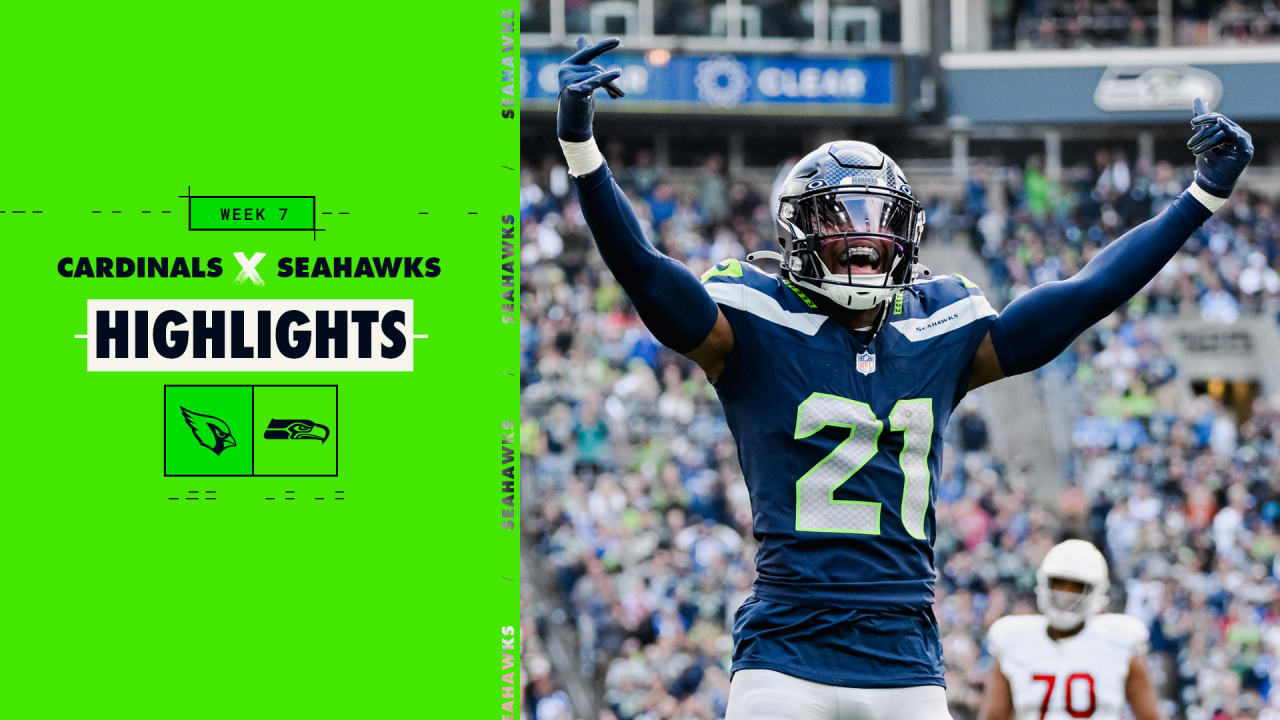 2023 Week 7 Seahawks vs. Cardinals Full Highlights