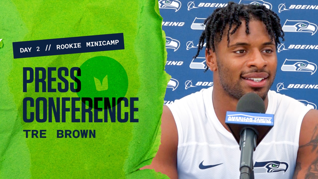 Tre Brown 2021 Rookie Minicamp Press Conference