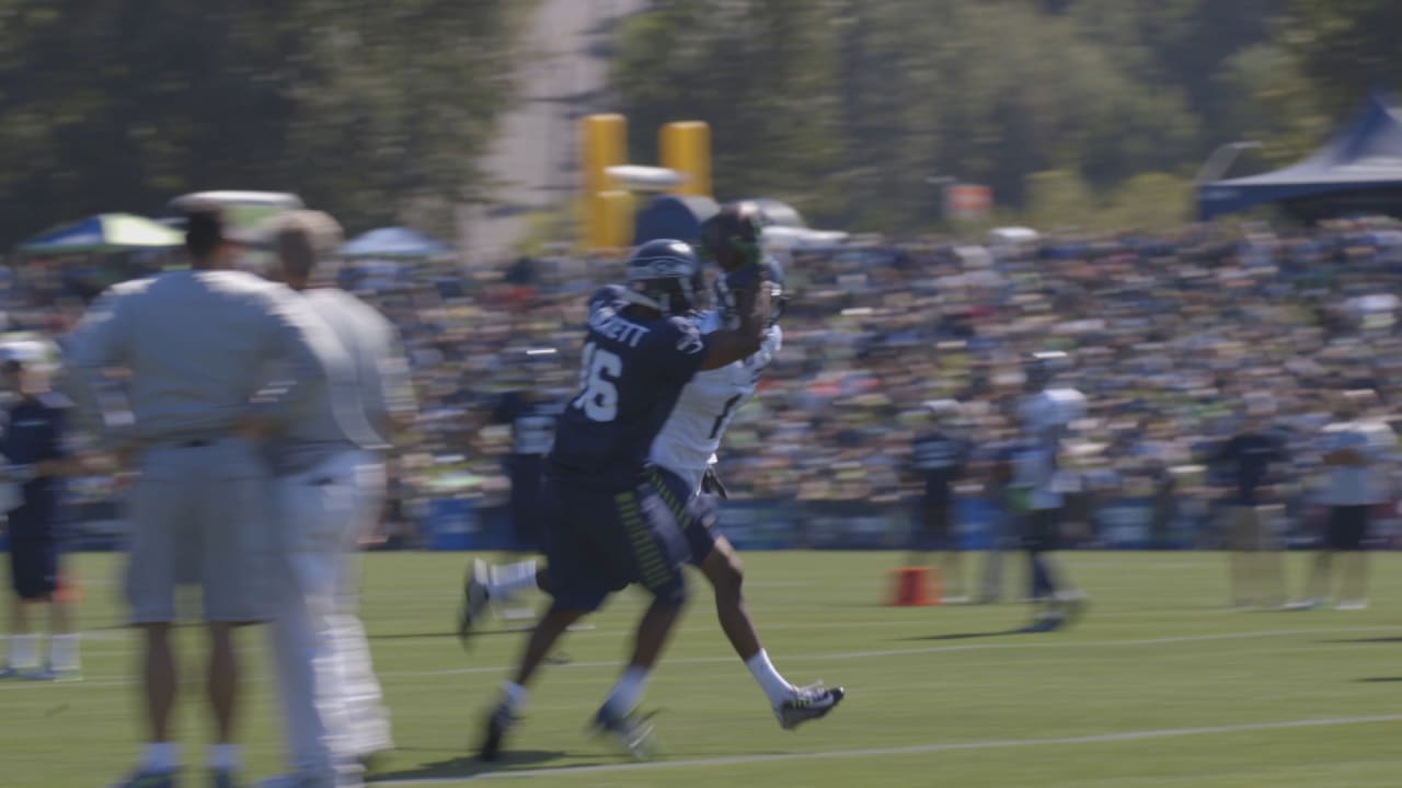 #SeahawksCamp Highlight: Tyler Lockett Toe-Tap Touchdown