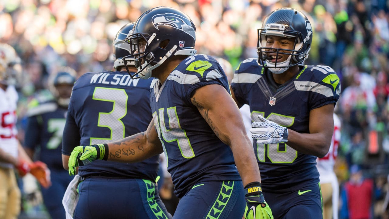 Seattle Seahawks Wide Receiver Tyler Lockett, Running Back Thomas Rawls ...