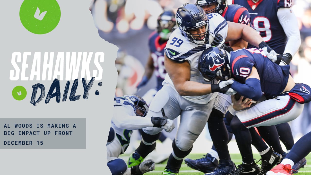 Seahawks Daily: Al Woods Is Making a Big Impact up Front