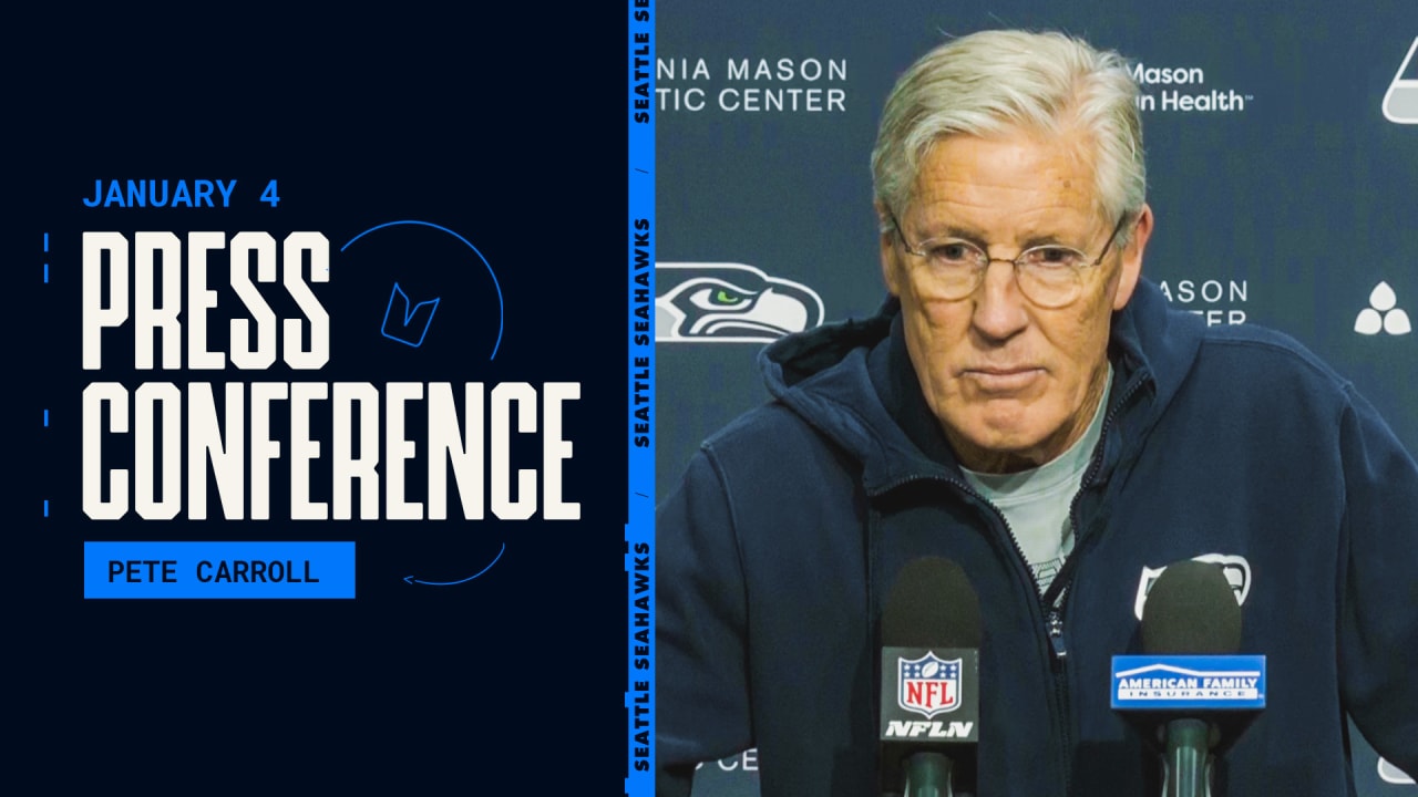 Pete Carroll Wednesday Press Conference - January 4