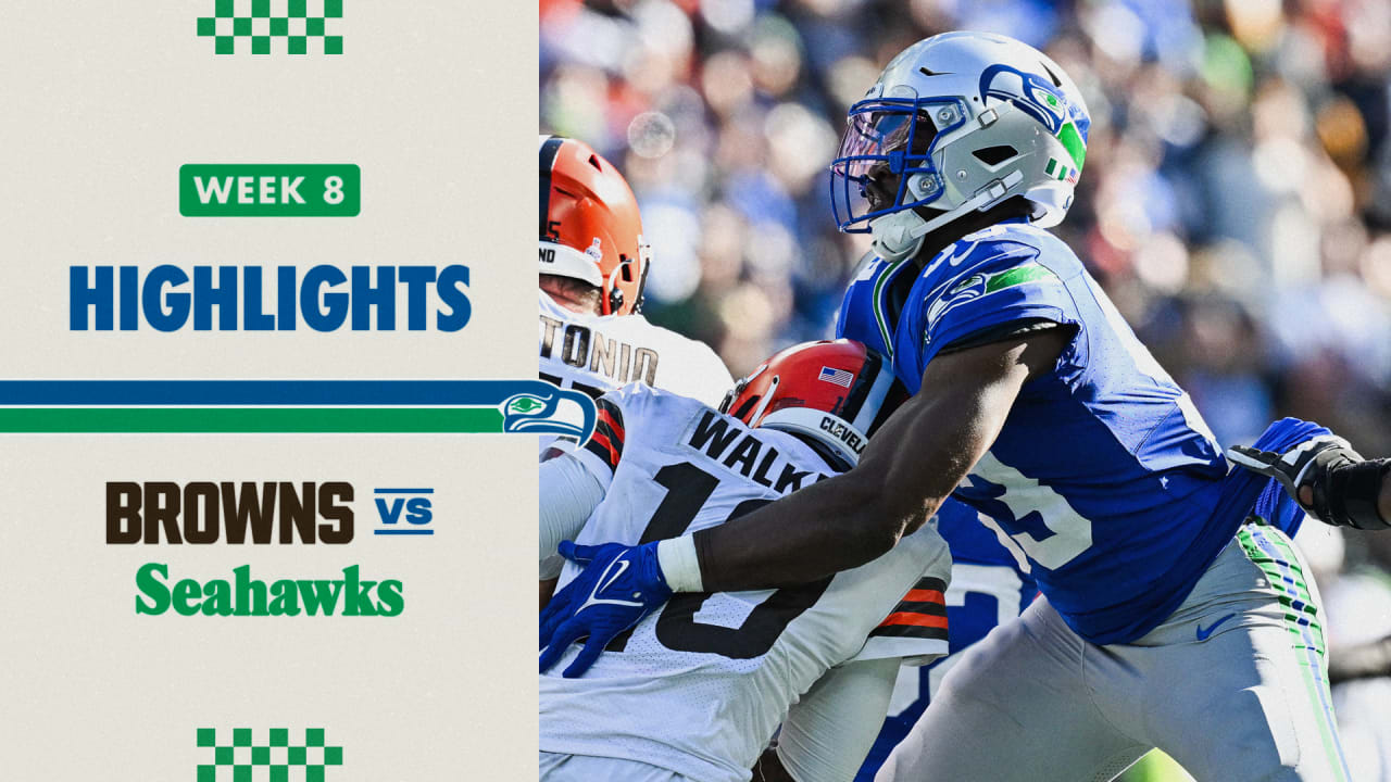 2023 Week 8 Seahawks vs. Browns Boye Mafe Sacks P.J. Walker Highlight
