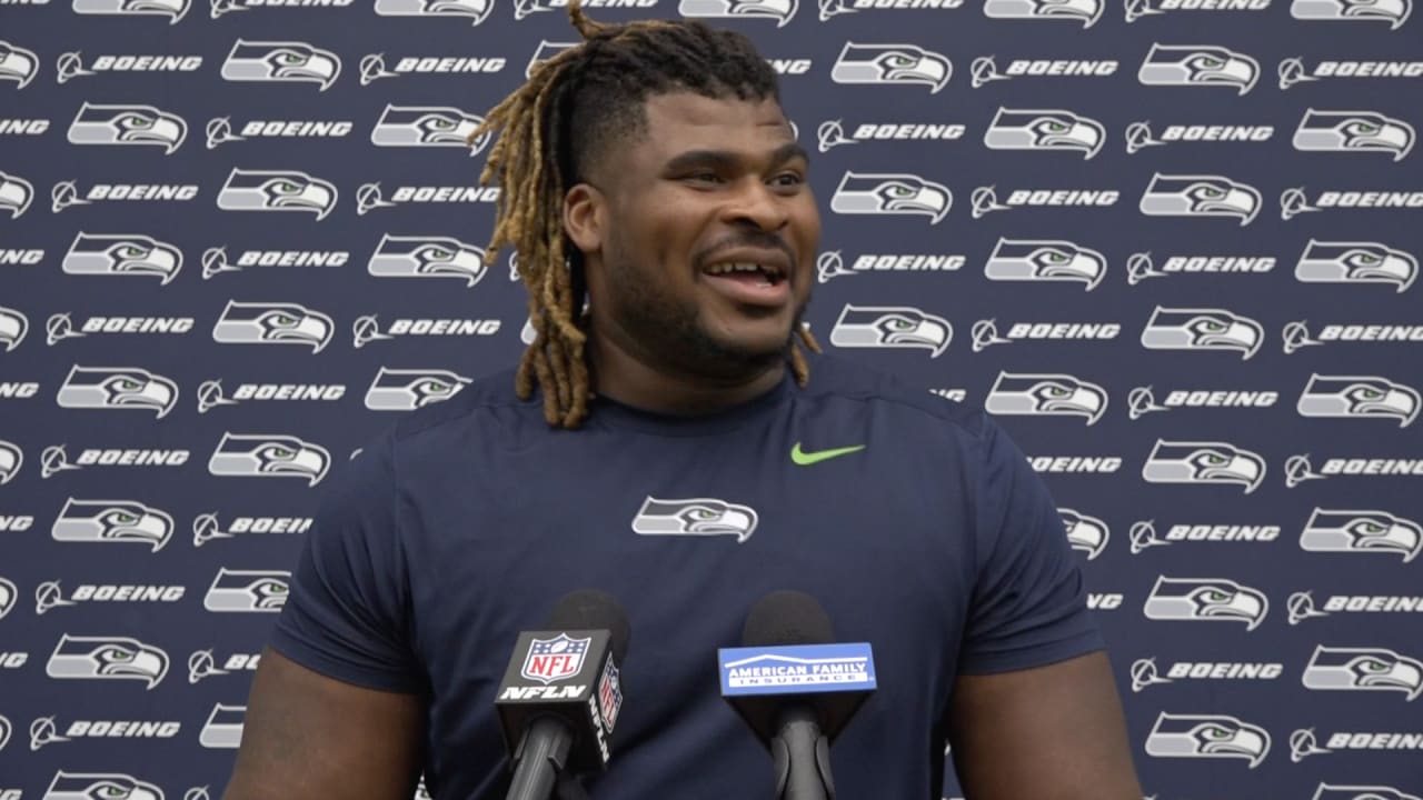 D.J. Fluker Seahawks 2019 Week 8 Press Conference
