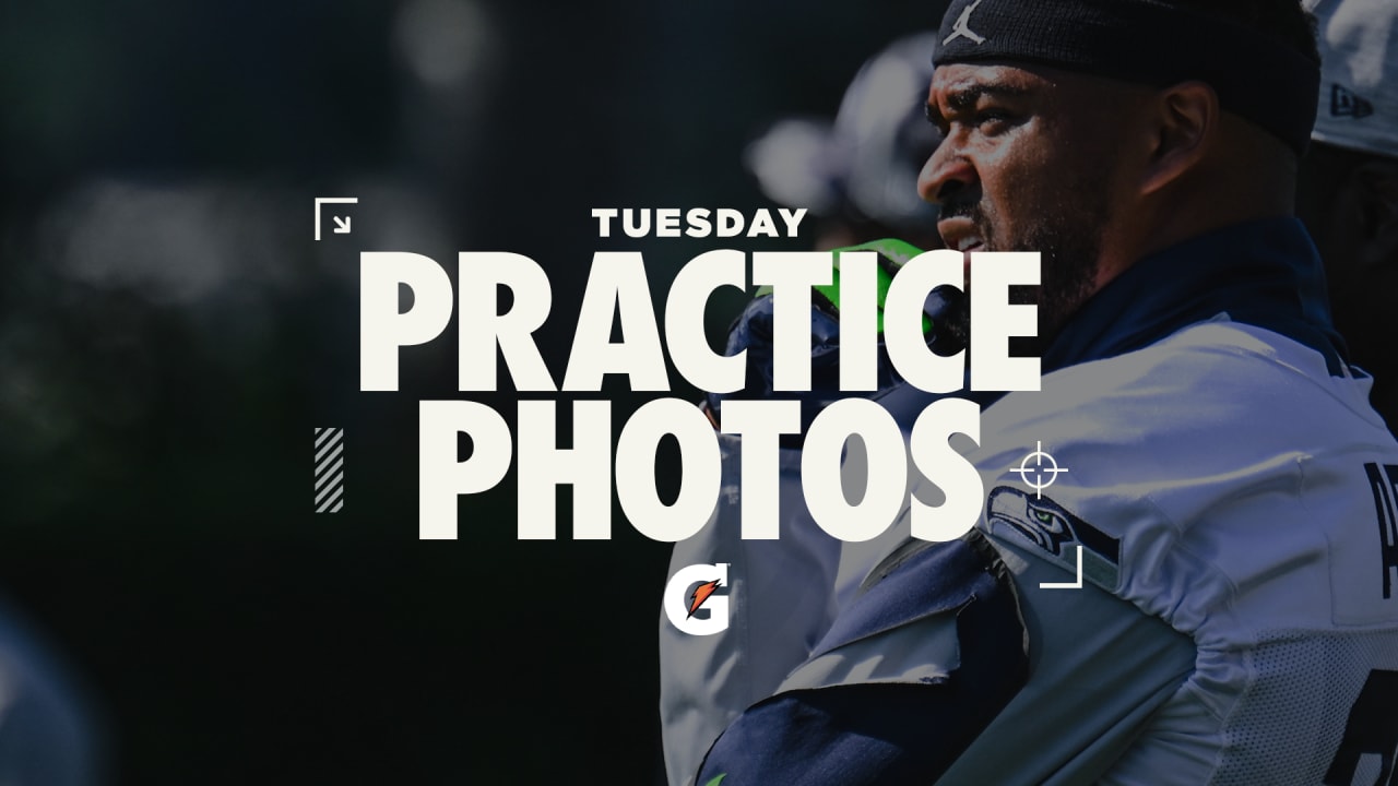 PHOTOS: Seahawks 53-Man Roster Hits Practice Field For First Time