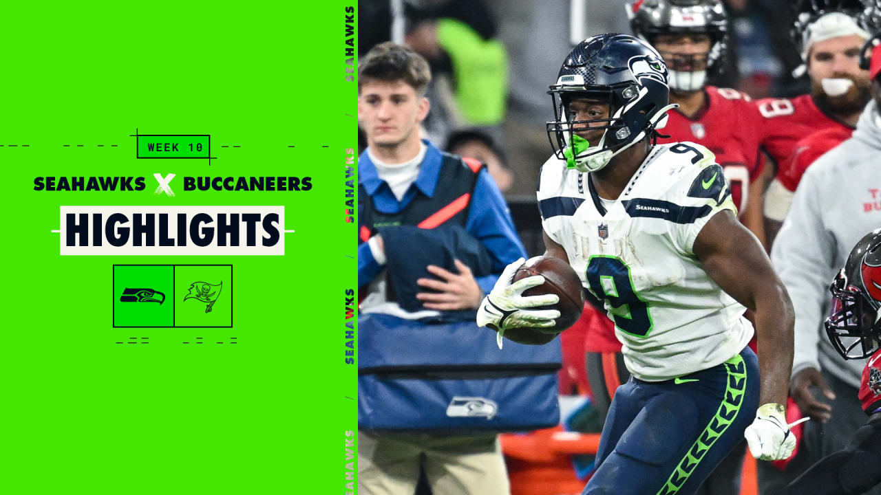 2022 Week 10 Seahawks vs. Buccaneers Kenneth Walker Gains 23 Yards ...