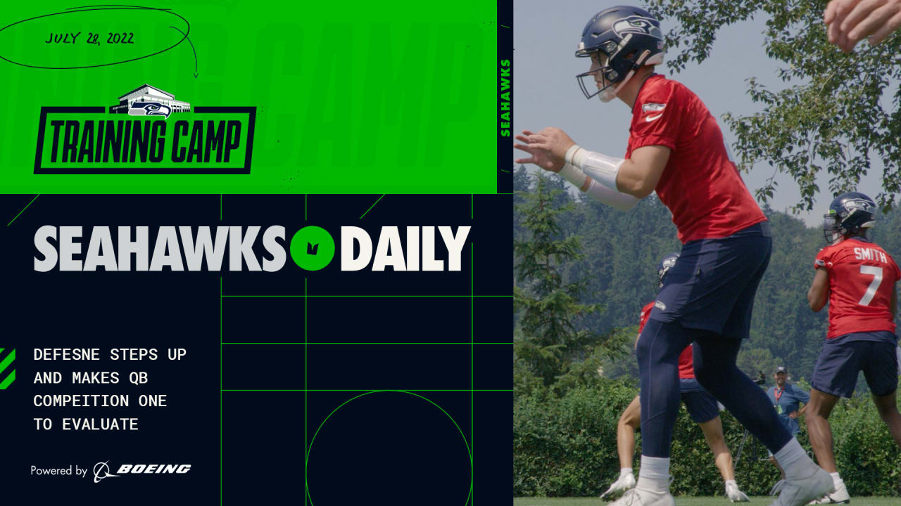 Seahawks Daily: QB Competition In Training Camp Practice #4