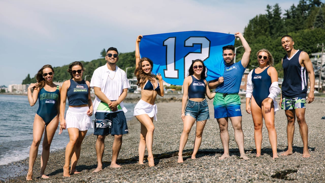 PHOTOS: Seahawks Dancers Celebrate Summer At Alki Beach
