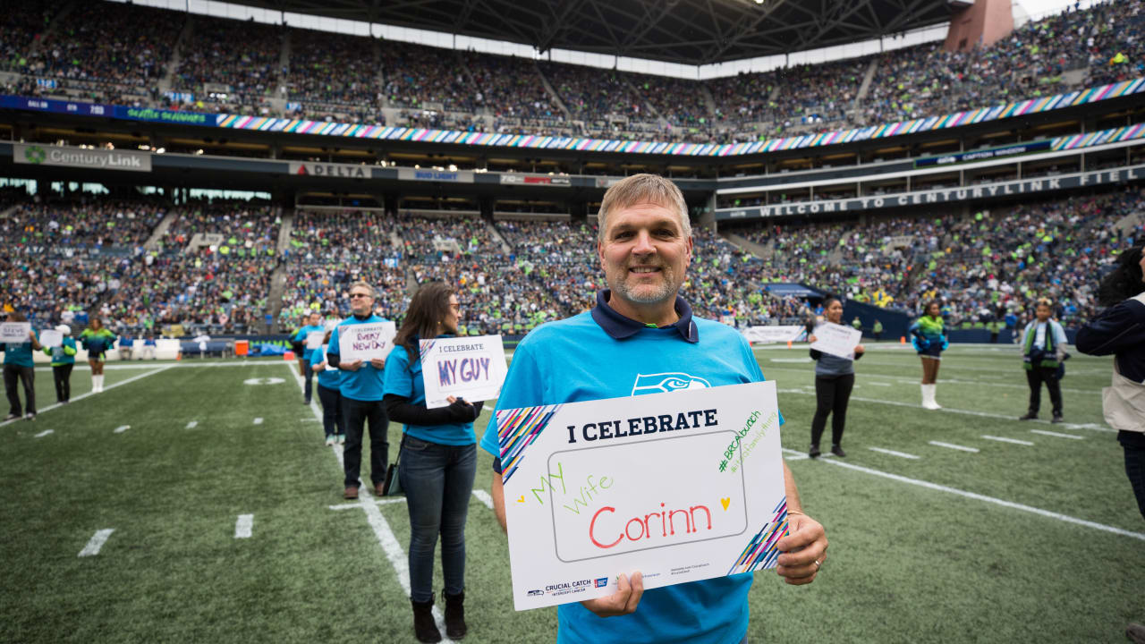 Seahawks Support Crucial Catch Activities For Cancer Awareness And ...