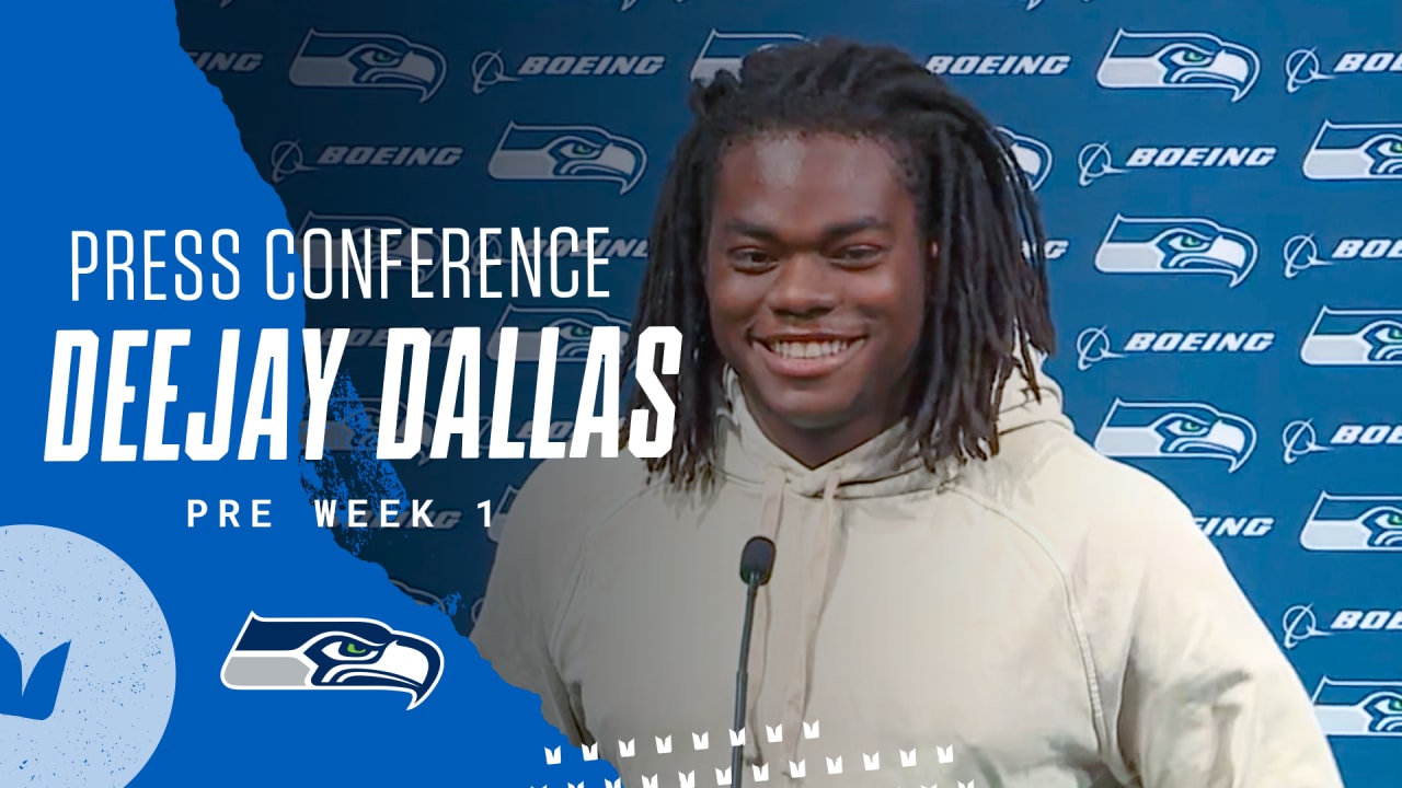 DeeJay Dallas Seahawks Postgame Press Conference - Preseason Week 1 At ...