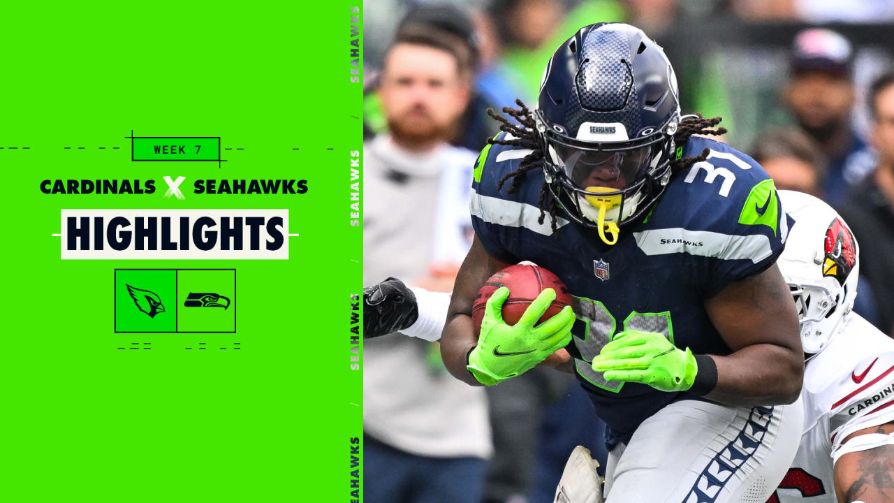 2023 Week 7 Seahawks vs. Cardinals DeeJay Dallas Takes Punt Return 32 ...