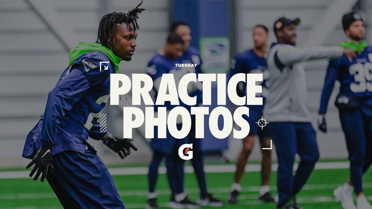 PHOTOS: Seahawks Begin Playoff Preparations With Tuesday Practice