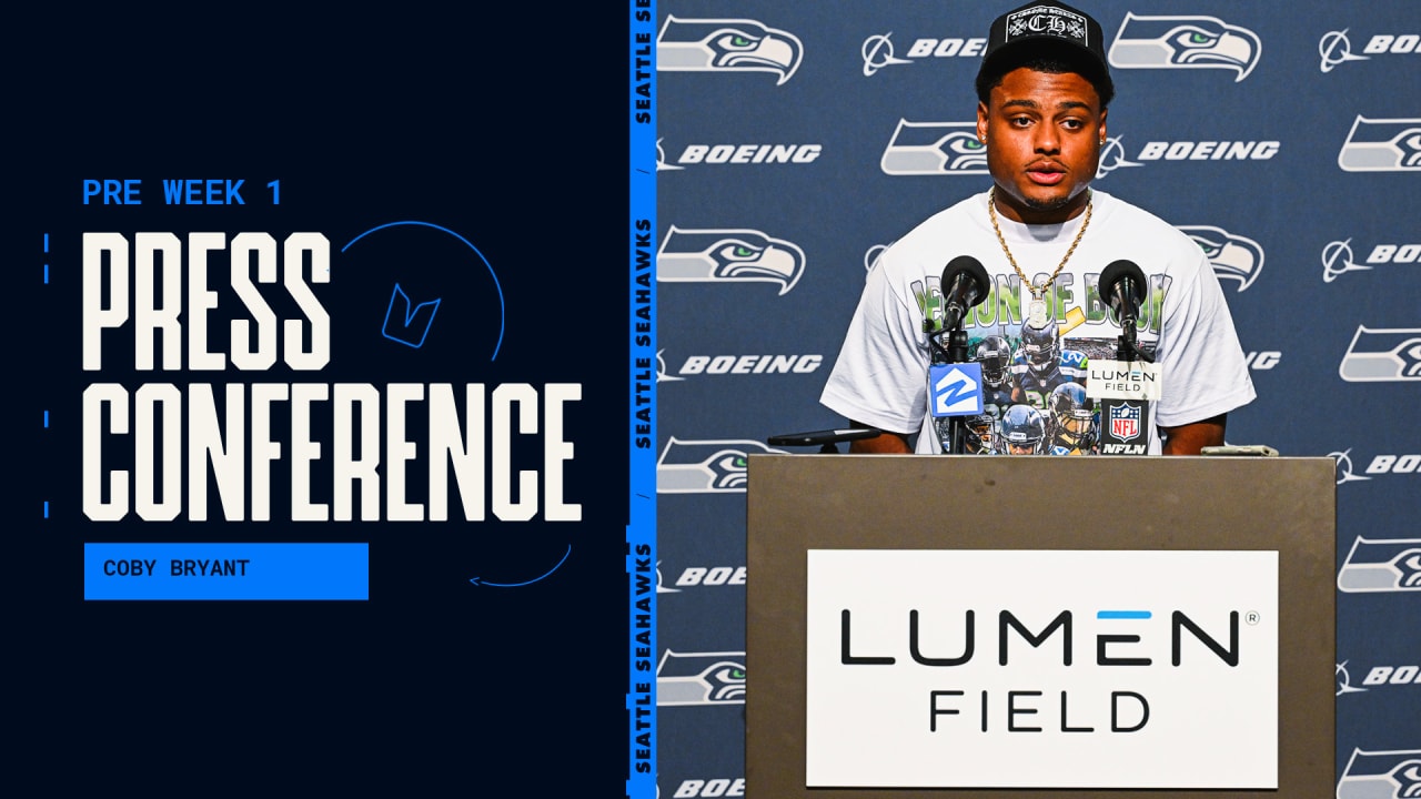 Coby Bryant Postgame Press Conference - Pre Week 1