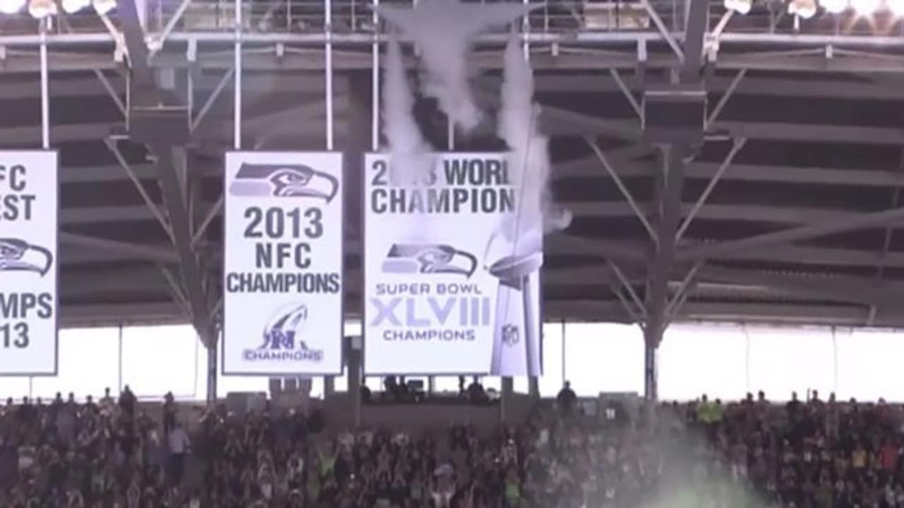 Seahawks Super Bowl Championship Banner Reveal