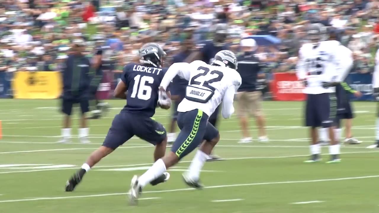 #SeahawksCamp Highlight: Tyler Lockett Double Move During 1 on 1