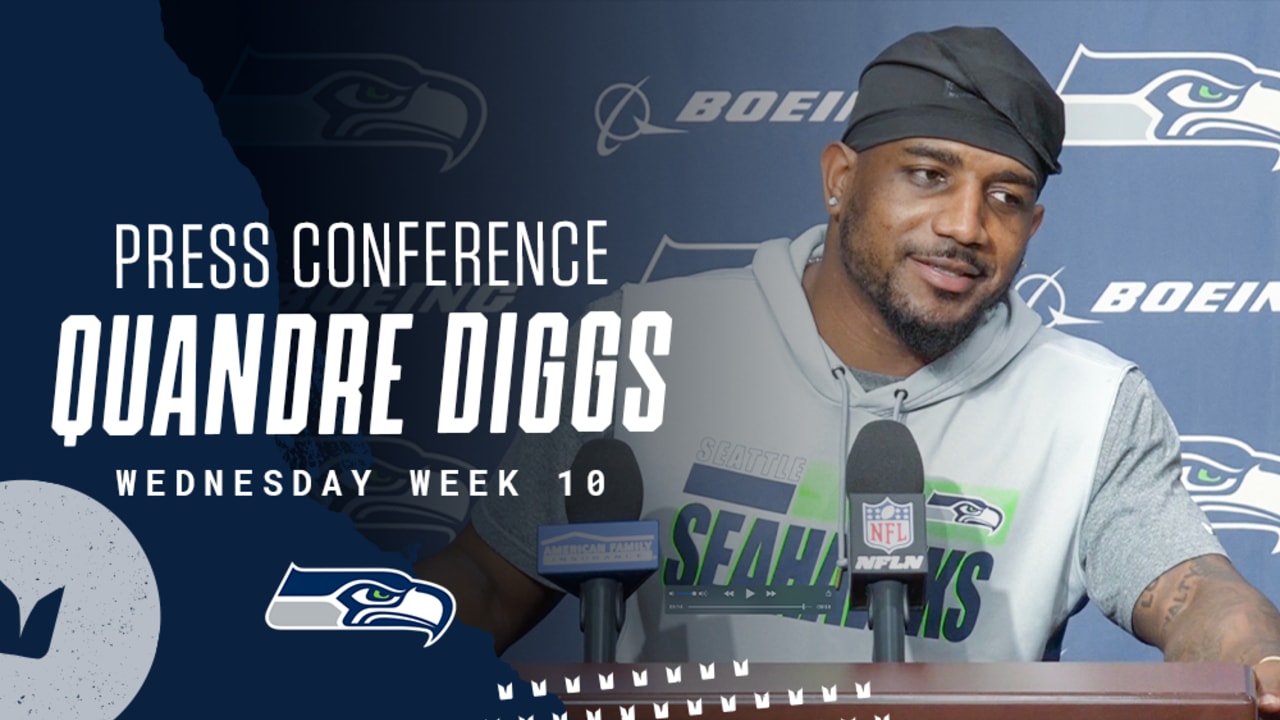 Quandre Diggs Seahawks Wednesday Press Conference - November 10