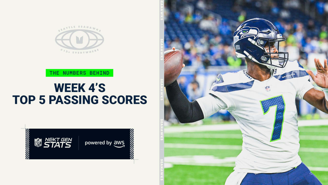 Next Gen Stats Top 5 Passing Scores During Week 4