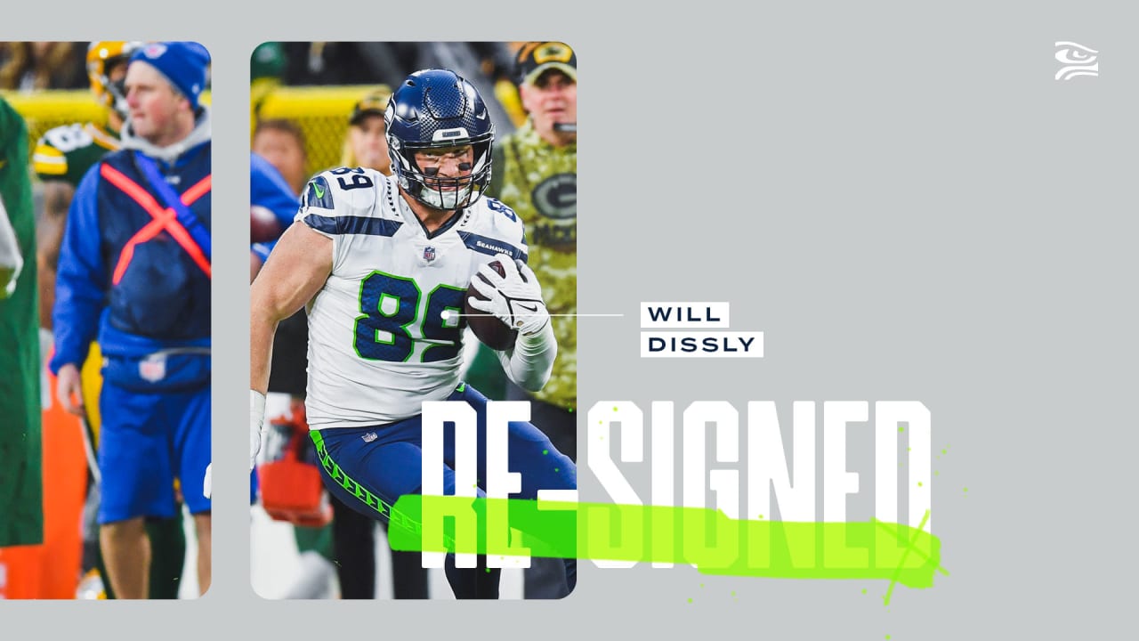 Seahawks Re-Sign TE Will Dissly