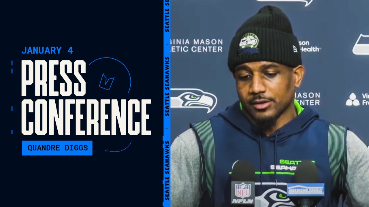 Quandre Diggs Wednesday Press Conference - January 4
