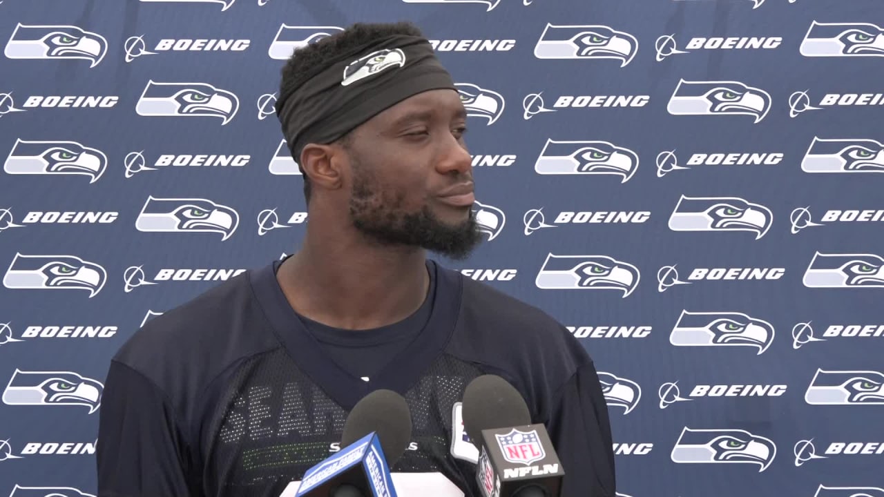 Jaron Brown 2018 Seahawks Training Camp Press Conference: Day 9