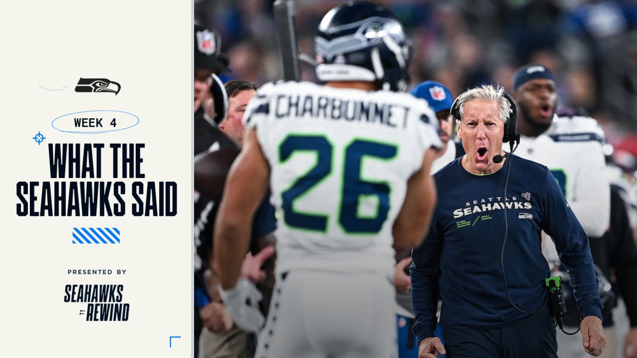 What The Seahawks Said - 2023 Week 4: Seahawks at Giants
