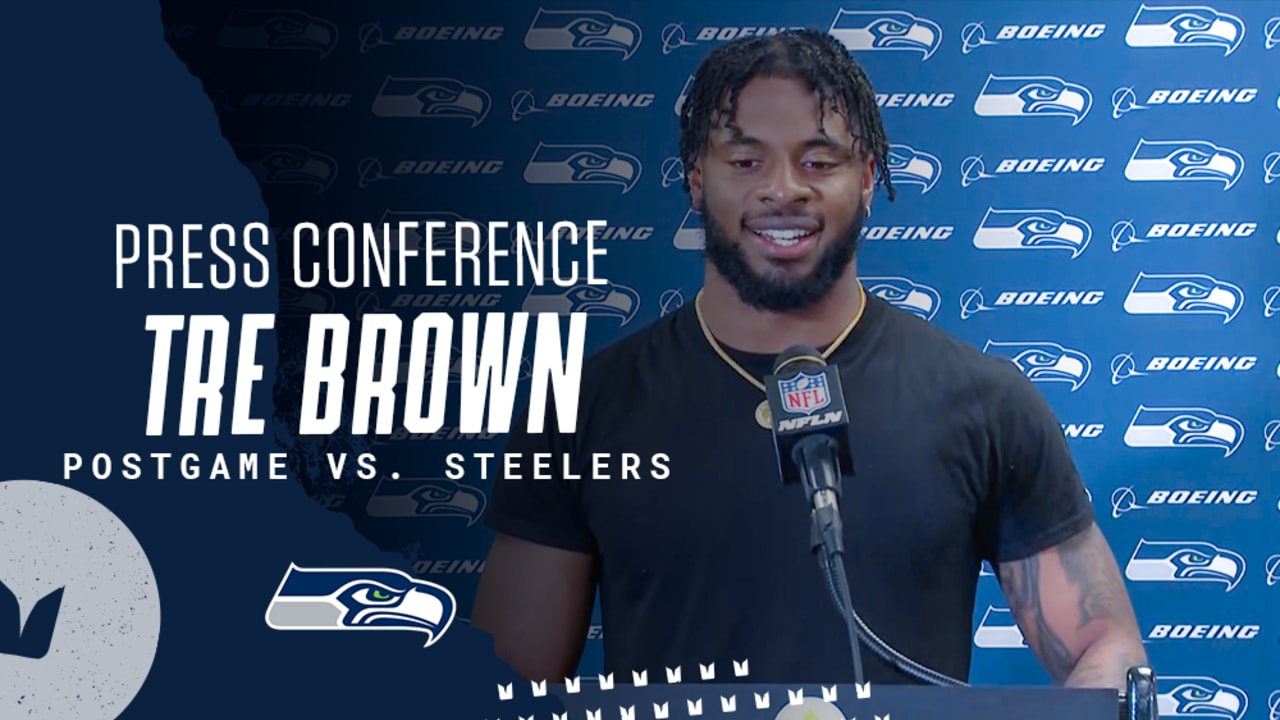 Tre Brown Seahawks Postgame Press Conference - Week 6 vs. Steelers