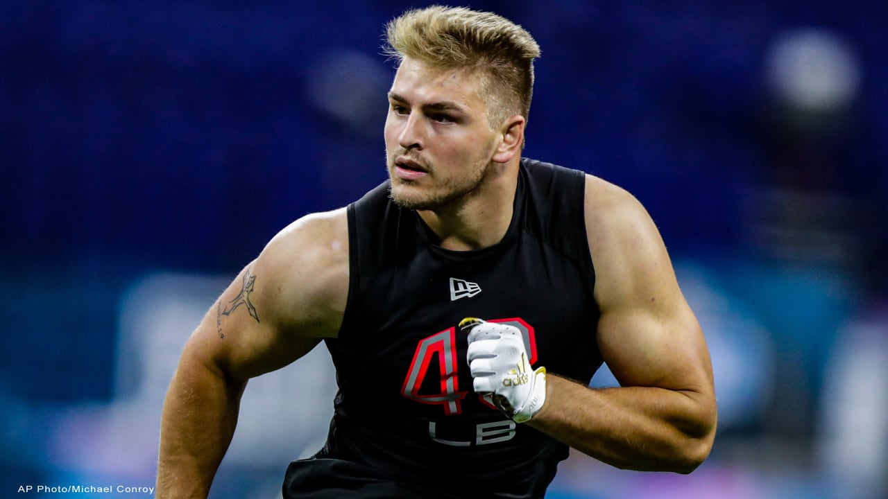 Logan Wilson, LB, Wyoming - 40-yard dash